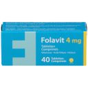 Folavit 4mg 40 pc(s) - Farmaline