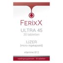 FerixX Ultra 45 Ijzer - Vitamine B12 30 St - Farmaline