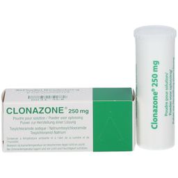 Clonazone 250 mg 20 g - Farmaline