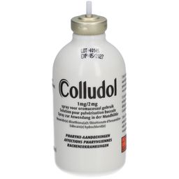 Colludol 1 mg/2 mg Solution pour Pulvérisation Buccale | Maux de gorge ...