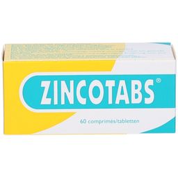 Zincotabs 60 St - Farmaline
