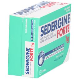 Sedergine Forte 1g 20 pc(s) - Farmaline