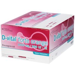 D-Vital Forte 1000/880 Calcium 90 pc(s) - Farmaline