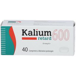 Kalium Retard 600mg 40 pc(s) - Farmaline