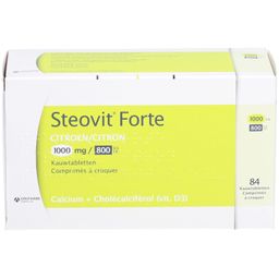 Steovit® Forte Citron 1000mg/800 U.I. 84 pc(s) - Farmaline