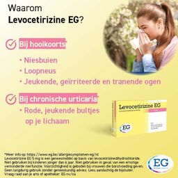 Levocetirizine EG 5 mg | Allergie & Urticaria 100 St - Farmaline