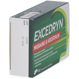 Excedryn Migraine en Hoofdpijn 30 St - Farmaline