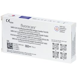 fluorecare® SARS-CoV-2 & Influenza A/B & RSV Antigen Combo Test Kit 1 ...