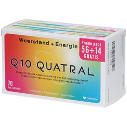 Q10 Quatral + 14 Tabletten GRATIS 56+14 pc(s) - Farmaline