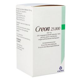 Creon 25.000 300 mg 200 St - Farmaline