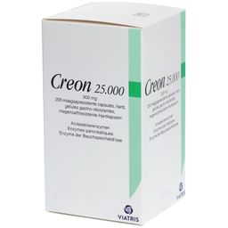 Creon 25.000 300 mg 200 St - Farmaline