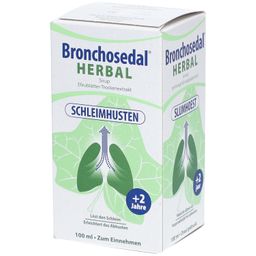 Bronchosedal® Herbal Sirop Toux Grasse 100 ml - Farmaline