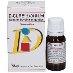D-Cure 2.400 I.E. Druppels 10 ml - Farmaline