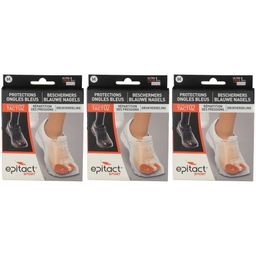 Epitact® Sport Beschermers Blauwe Nagel Medium 3x2 St - Farmaline