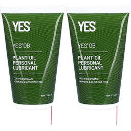 Yes® OB Plant-Oil Based Personal Lubricant 2x80 ml - Farmaline