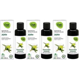 Oak Plantaardige Olie Jojoba 3x100 ml - Farmaline
