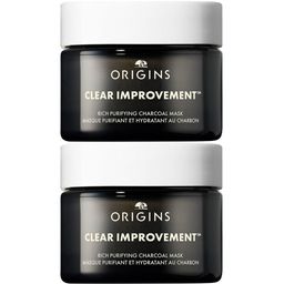 Origins Clear Improvement™ Rich Purifying Charcoal Mask 2x75 ml - Farmaline