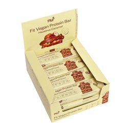 nu3 Fit Vegan Protein Bar Hazelnoot-Karamel 12x50 g - Farmaline