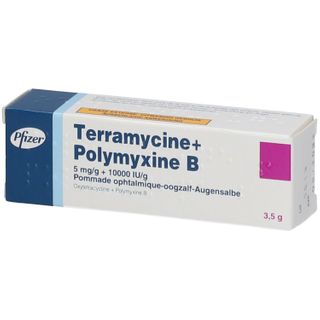 Terramycine Pommade Ophtalmique 3,5 g - Farmaline