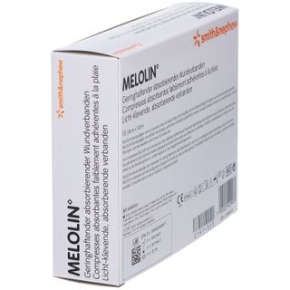 Melolin Compresses Absorbantes Faiblement Adhérentes à la Plaie 10 x 10 ...