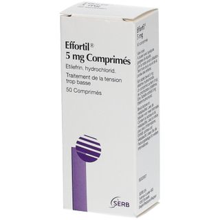 Effortil 5mg 50 St - Farmaline