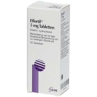 Effortil 5mg 50 St - Farmaline