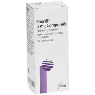 Effortil 5mg 50 St - Farmaline