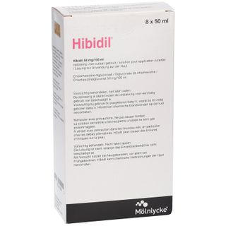 Hibidil 8x50 ml - Farmaline