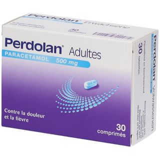 Perdolan® Adultes 500mg 30 pc(s) - Farmaline