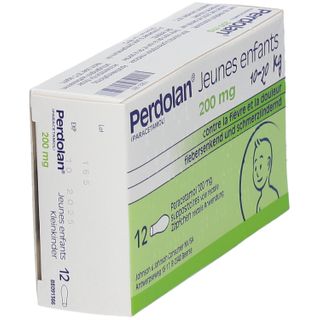 Perdolan® Kleuters 200mg 12 St - Farmaline