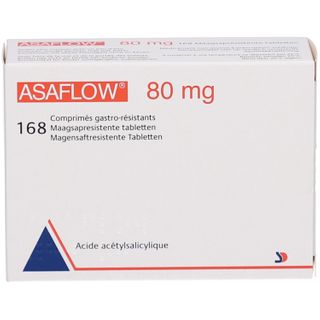 Asaflow 80mg 168 pc(s) - Farmaline