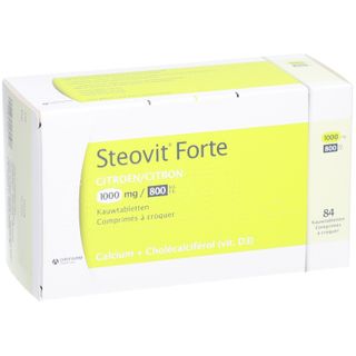 Steovit® Forte Citroen 1000mg/800 I.E. 84 St - Farmaline