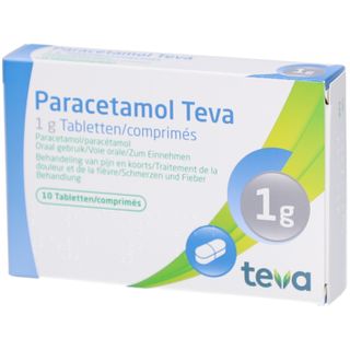 Paracetamol Teva 1 g 10 St - Farmaline