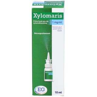 Xylomaris Spray Nasal 1 mg/ml | Rhume & Nez qui coule 10 ml - Farmaline