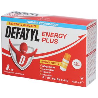 Defatyl Energy Plus Drinkbaar 28x15 ml - Farmaline