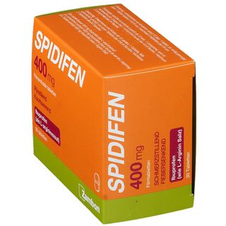 SPIDIFEN 400 mg Ibuprofen | Pijn & Koorts 30 St - Farmaline