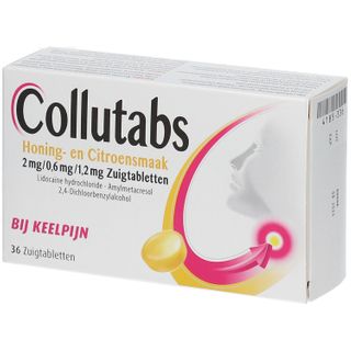 Collutabs Honing- en Citroensmaak | Zuigtablet | Ontsmettend ...