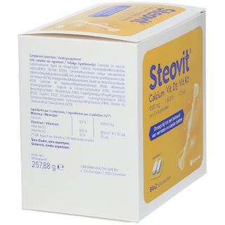 Steovit® Calcium - Vitamine D3 - Vitamine K2 84x2 St - Farmaline