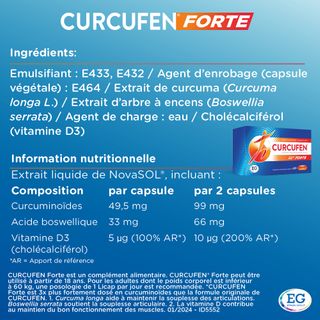 Curcufen Forte |Articulations & Muscles 30 pc(s) - Farmaline