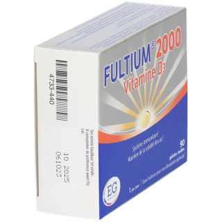 Fultium 2000 | Vitamine D3 | Immuunsysteem & Behoud van Sterke Botten ...