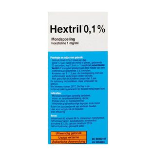 Hextril 0,1% Mondspoeling 200 ml - Farmaline