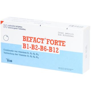Befact Forte B1-B2-B6-B12 30 St - Farmaline