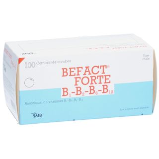 Befact Forte 100 Tab 100 St - Farmaline
