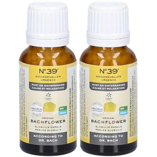Fleurs de Bach Bio N°39 Urgence Perles 2x20 g - Farmaline