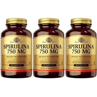 Solgar® Spirulina 750 mg | Algue 3x80 pc(s) - Farmaline