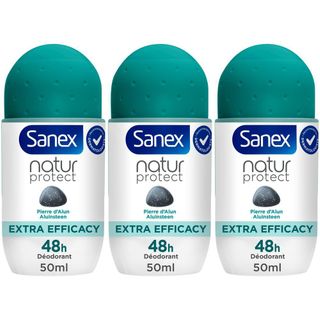 Sanex Natur Protect Extra Efficacy 48h Deodorant Roller met Aluinsteen ...