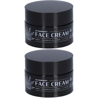 De Herborist Face Cream Hemp + Calendula Oil 2x50 ml - Farmaline
