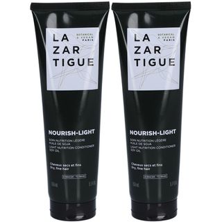 Lazartigue Nourish Light Soin Nutrition Légère Huile de Soja 2x150 ml ...