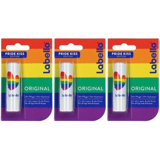 Labello Original Pride Kiss Edition 3x4,8 ml - Farmaline