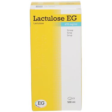 Lactulose EG 670 mg/ml | Laxeermiddel 500 ml - Farmaline